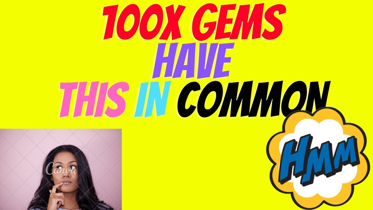 🚀BEST Metric to Spot 100x GEMS 🚀 - YouTube