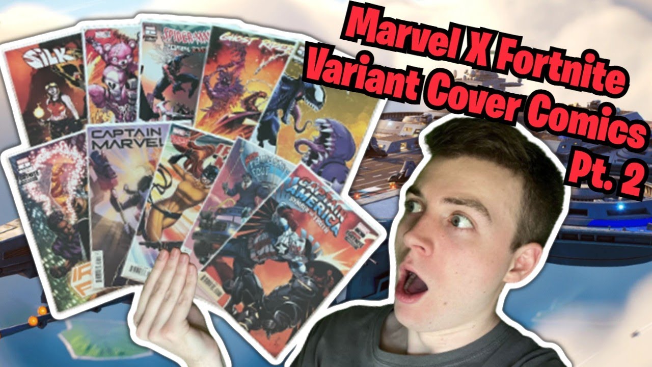 Marvel X Fortnite: Variant Cover Comic Collection Part 2, Face Off ...
