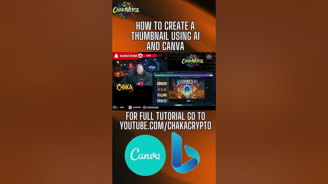 HOW TO: create Thumbnails Using AI and CANVA - YouTube