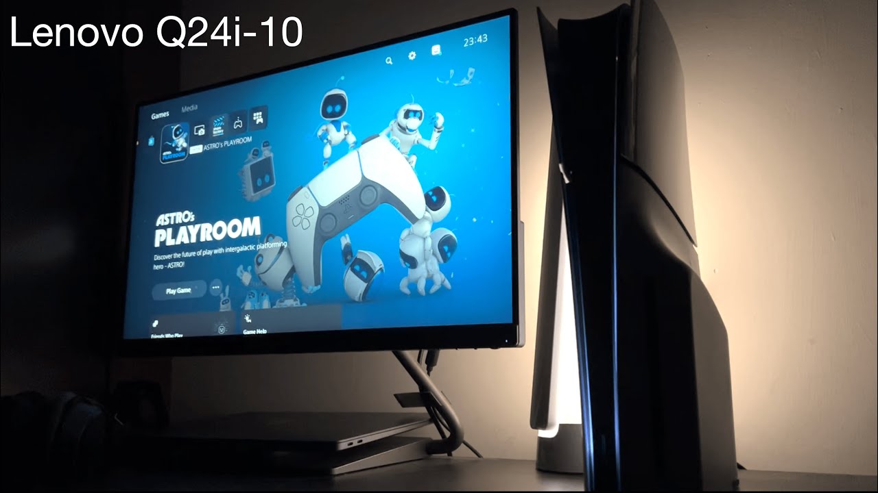 Lenovo Q24i-10 Monitor Review: Perfect for Work and Play! - YouTube
