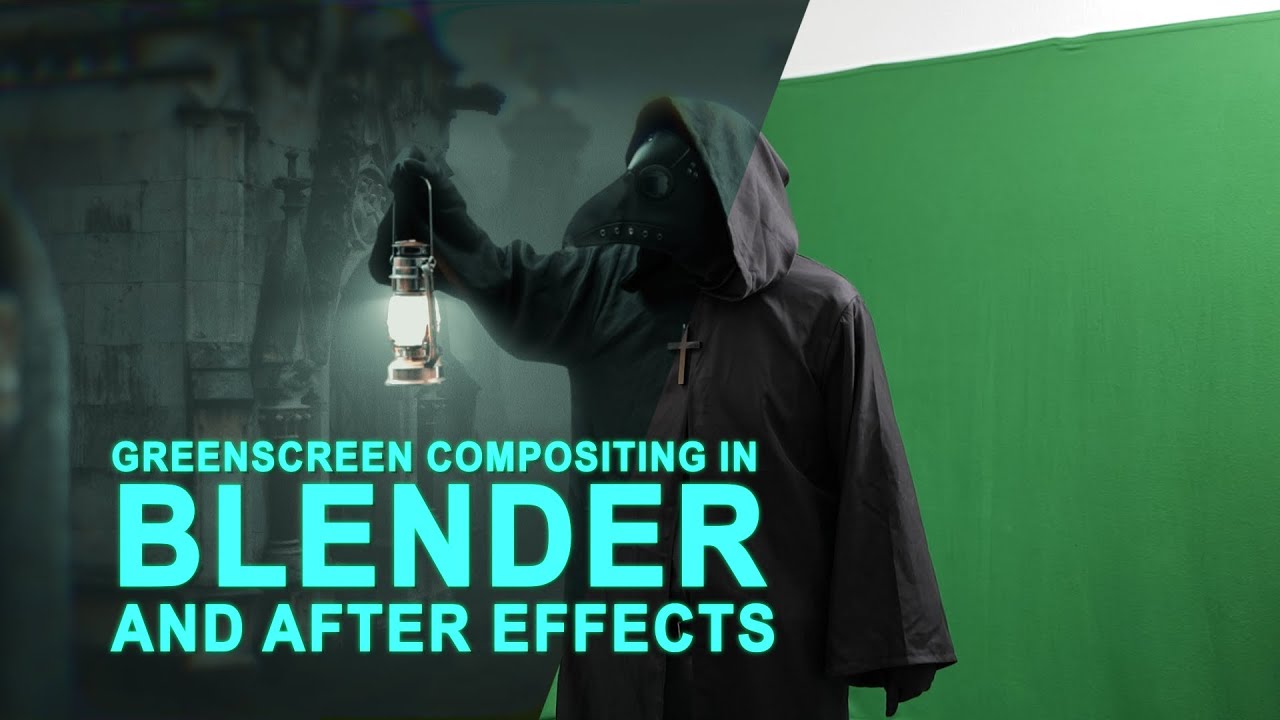 Greenscreen Compositing in Blender and After Effects - Part 1 #blender ...