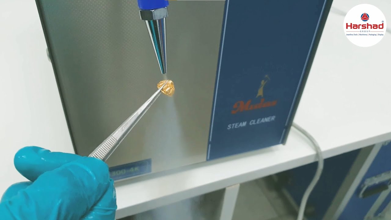 Instant Jewelry Cleaning with Midas Steam Cleaner - YouTube