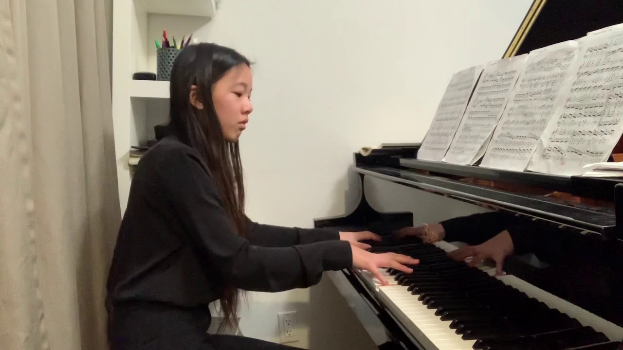 2020 Piano Recital-Alyssa Lin: Schubert (Wanderer Fantasy D. 75,OP. 15 ...
