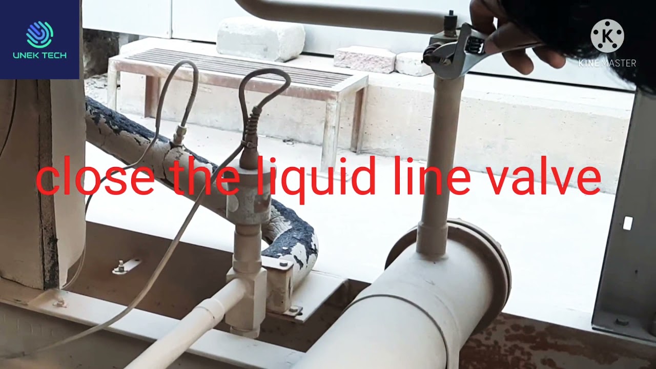 trane air cooled chiller filter Core replacement - YouTube