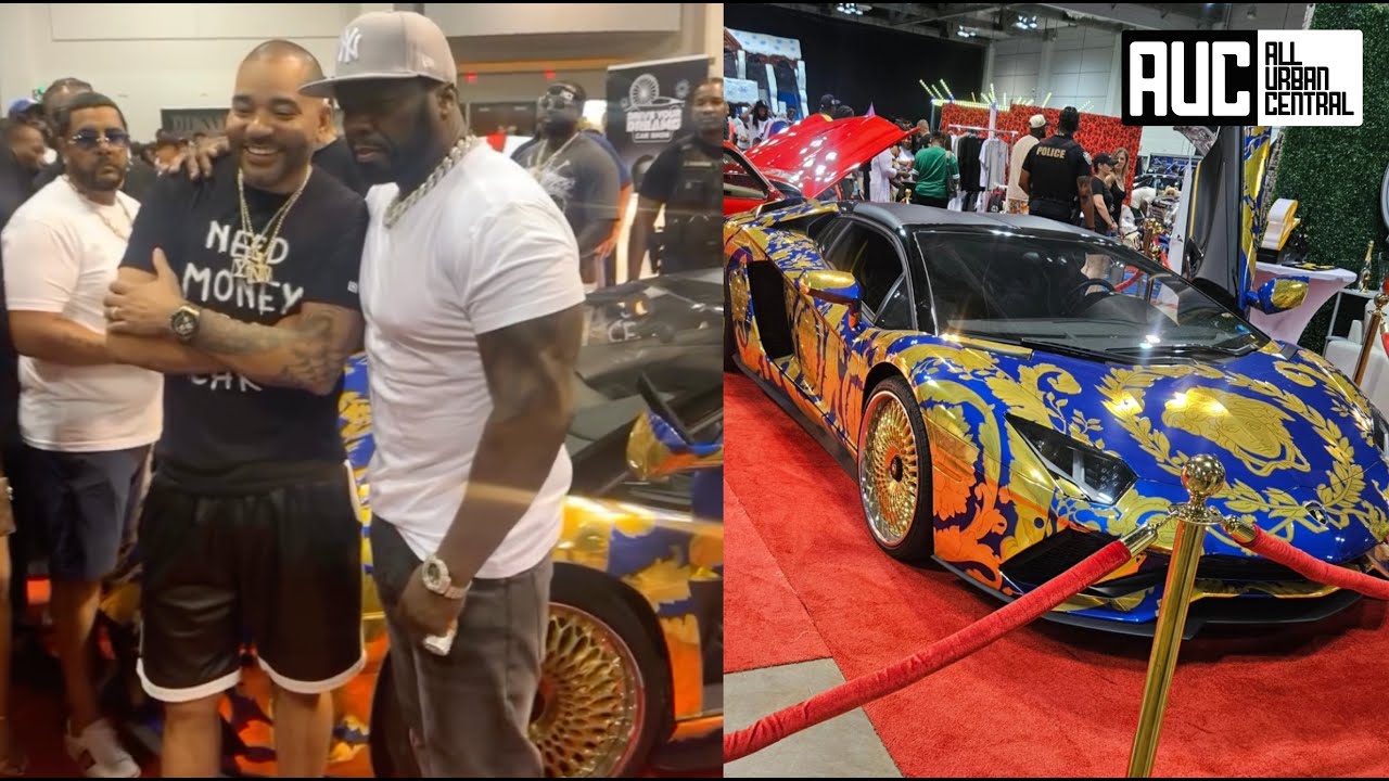 50 Cent Throws Car Show To Compete With Rick Ross’ - YouTube