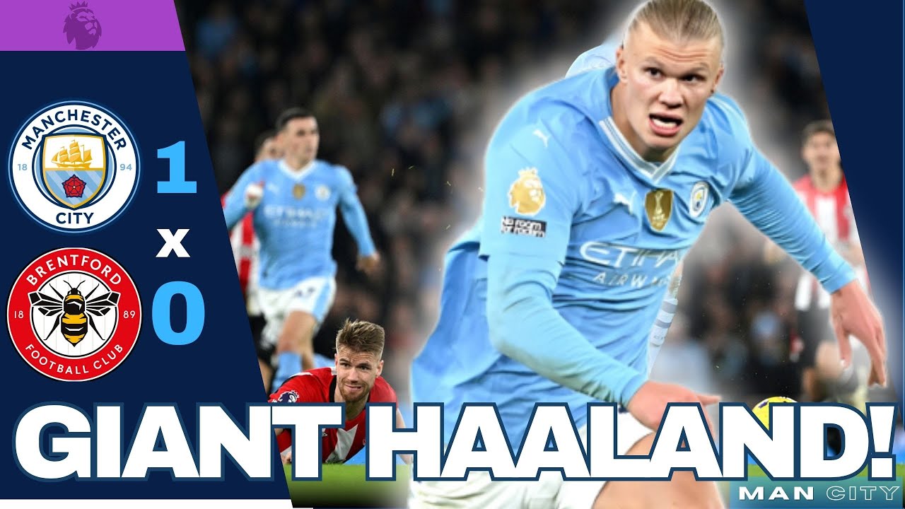 🚨 MAN CITY WINS! CHALLENGE TO LEAD! 💪GIANT HAALAND! - YouTube