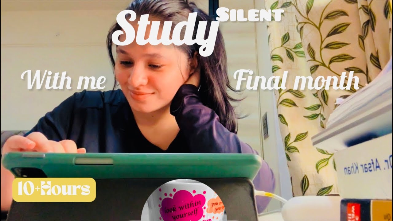 Silent study with me | No Background Noise | No Distractions | Peaceful ...