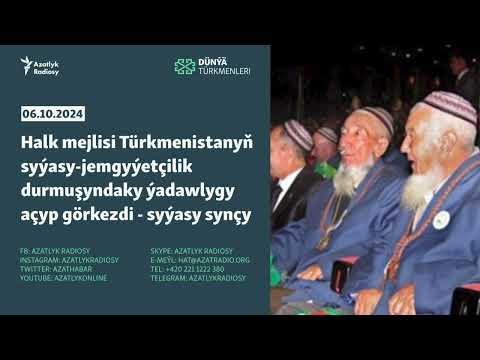 Halk mejlisi Türkmenistanyň syýasy-jemgyýetçilik durmuşyndaky ýadawlygy açyp görkezdi - syýasy synçy