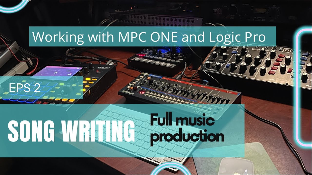 SONG PRODUCTION.MPC ONE/ LOGIC PRO AND JU06 #MPC0NE #PRODUCER # ...