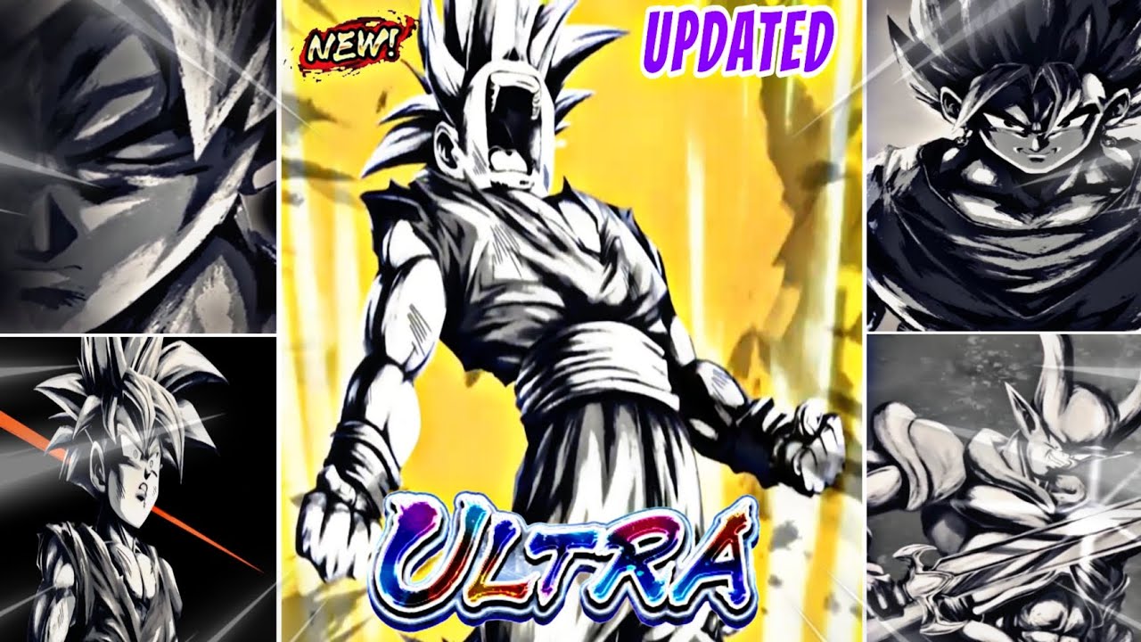 All ULTRA Ink Brush Animations up to the new Ultra SSJ2 Gohan (Dragon ...