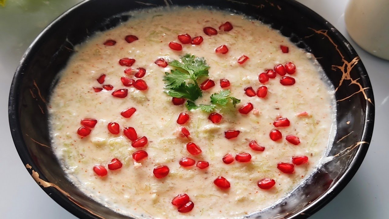 गर्मी में ठंडा ठंडा खीरे का रायता बनाए l Kheera Raita Recipe-Cucumber ...