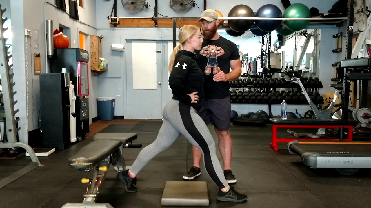 Part 2- Bulgarian split squat progression - YouTube