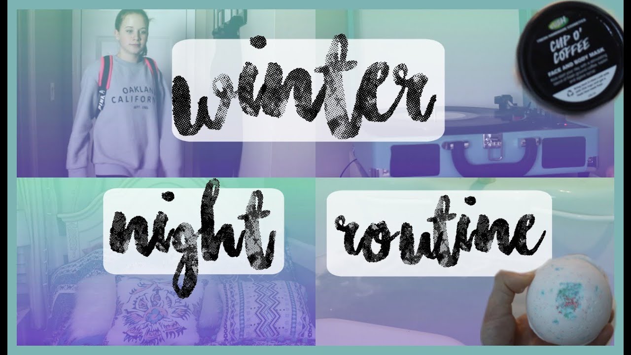 Winter Night Routine !! || Brook Reece - YouTube