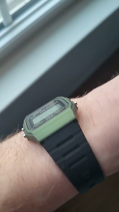 Green Casio F91W - YouTube