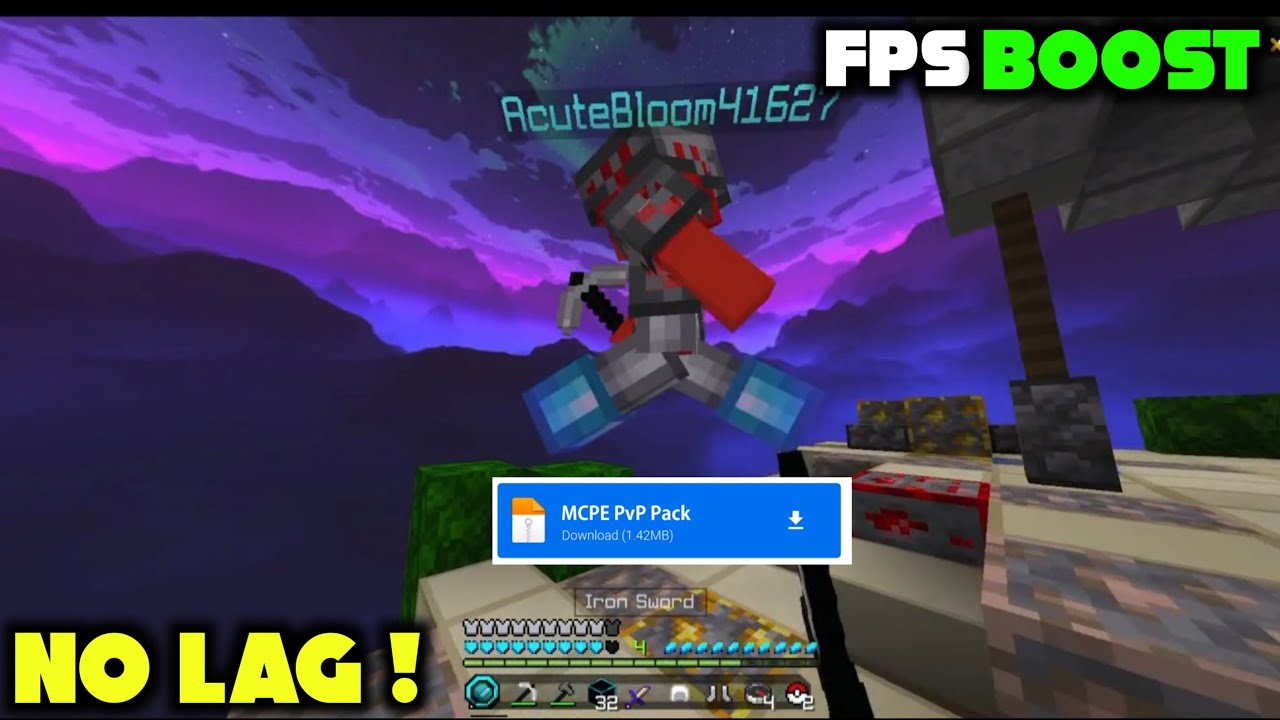 Best PvP texture pack for Minecraft pocket edition | pvp packs for mcpe ...