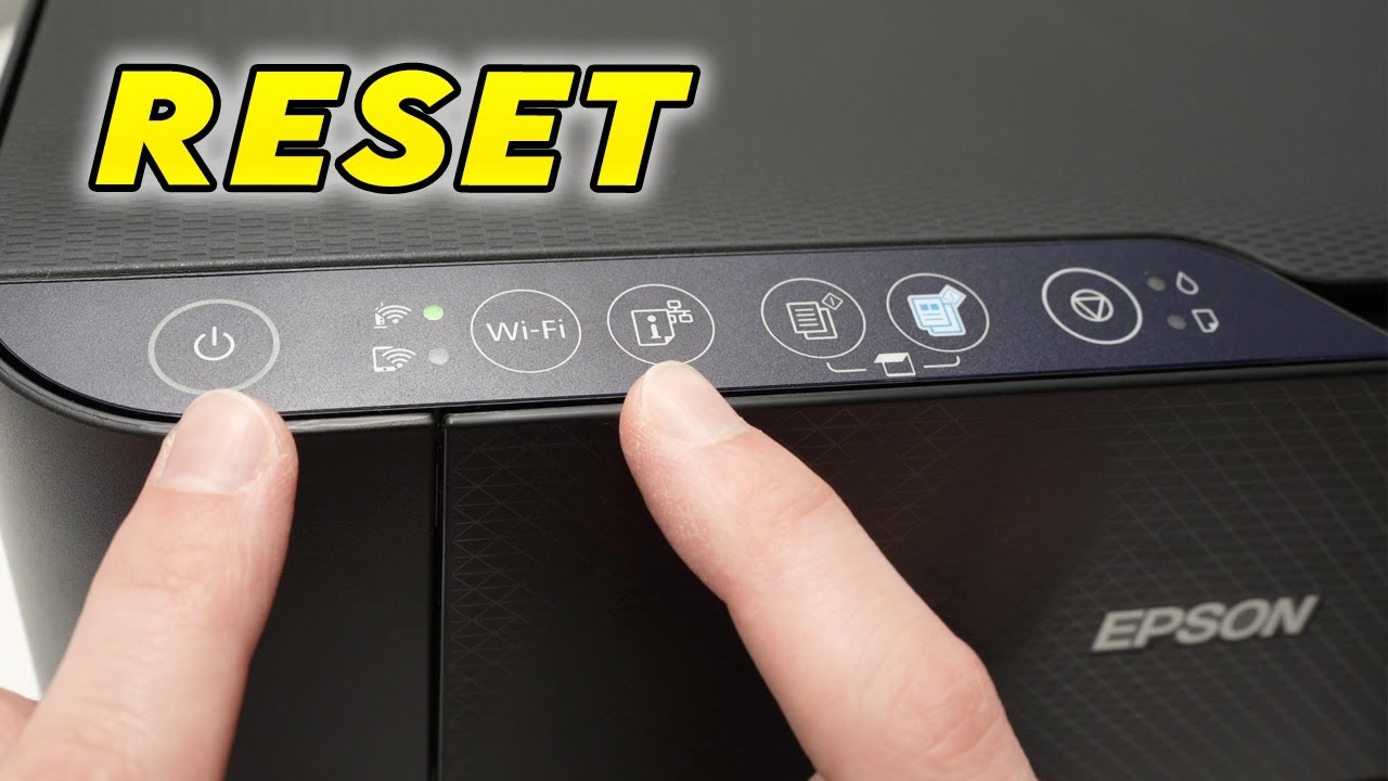 How To Reset Your Epson EcoTank ET 2400 Printer YouTube How To Reset Your Epson EcoTank ET 2400 Printer YouTube