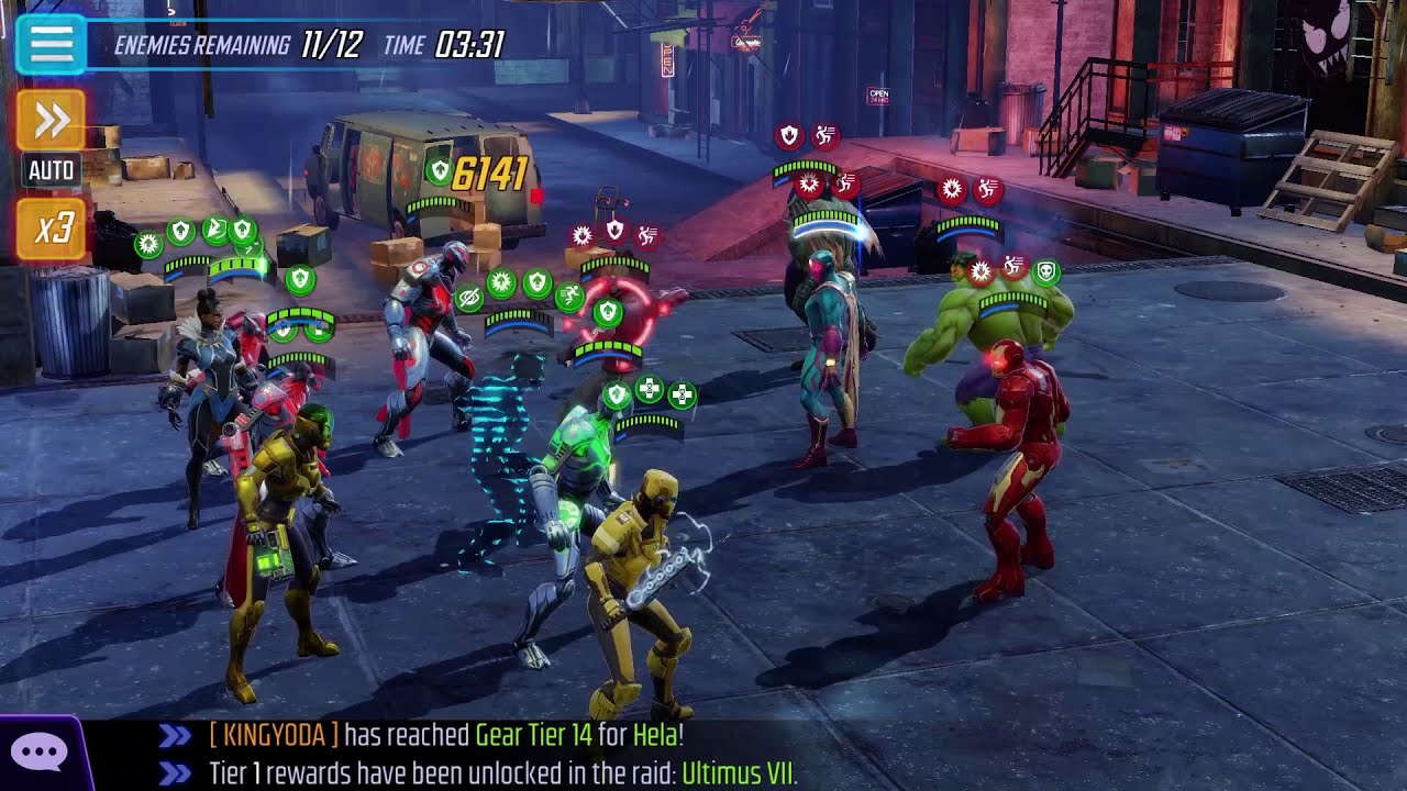 MSF U7 Raid - Node K6 - Gonna Fly Now - One Shot - YouTube