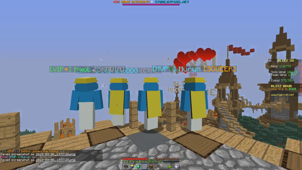 {Hypixel} Stream Highlights #2- Blitz Survival Games - YouTube