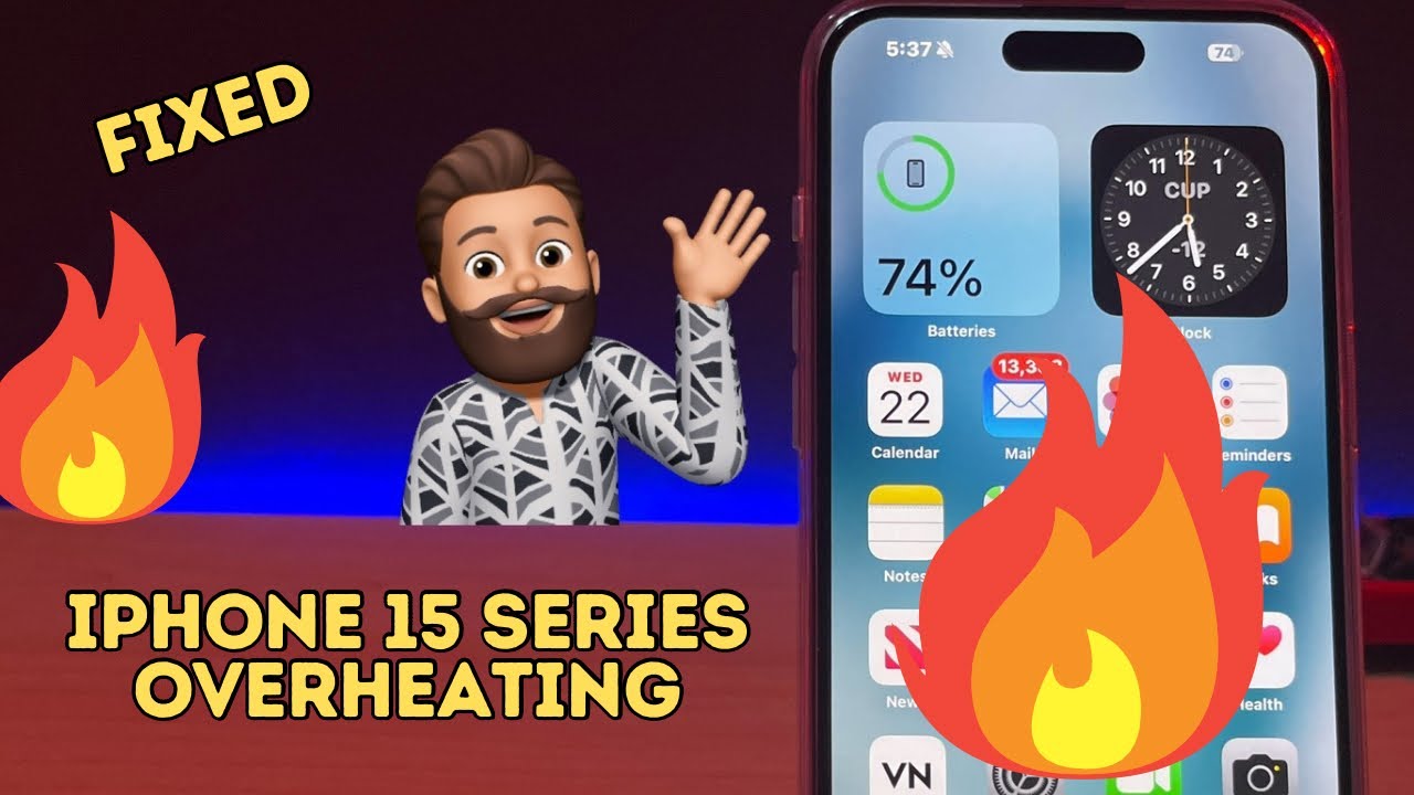 How To Fix iPhone 15 Series Overheating Issue - YouTube