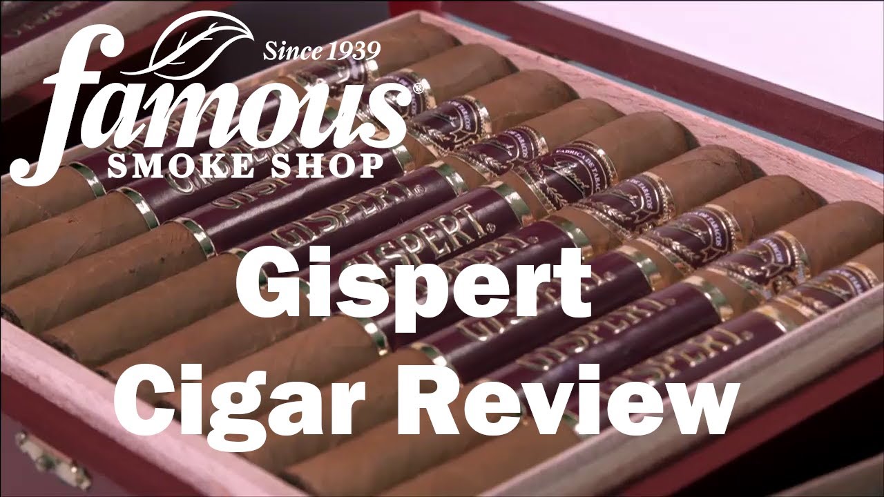 Gispert Cigars Review - Famous Smoke Shop - YouTube