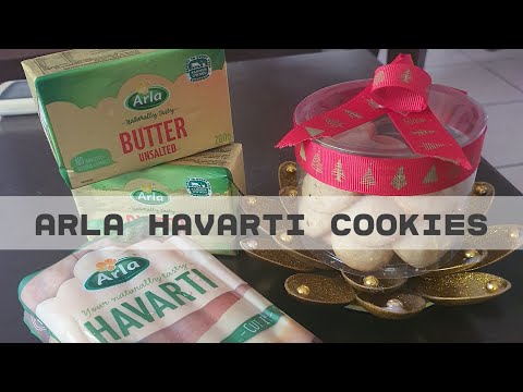Arla Havarti Buttered Cookies