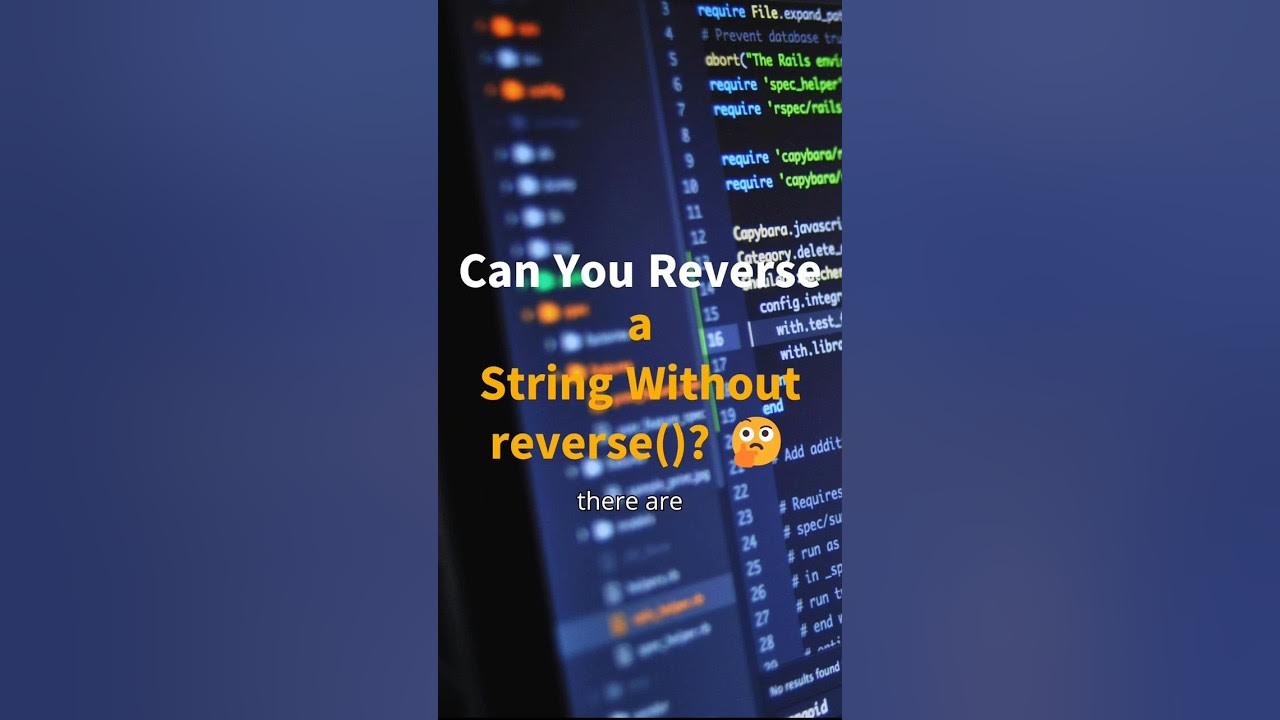 🤔 Can You Reverse a String in JavaScript Without reverse()? 🤔 #coding #programming #javascript ...
