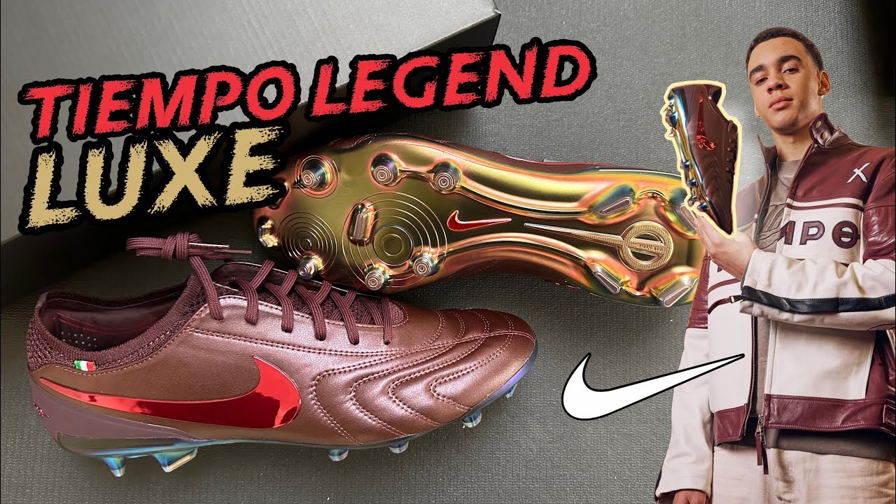 Nike Tiempo Legend Luxe I Jamal Musiala Boot Made in Montebelluna - YouTube