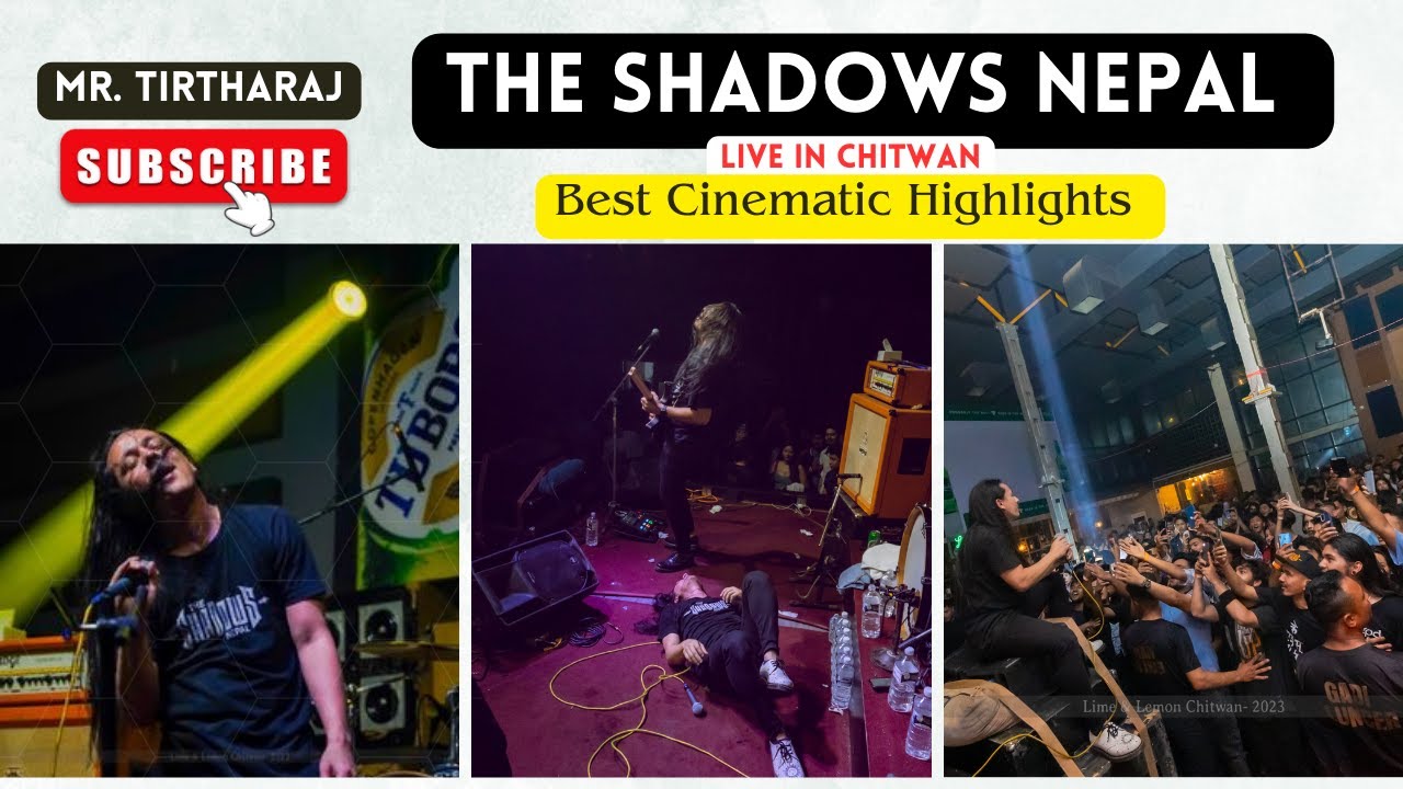 THE SHADOWS NEPAL LIVE AT CHITWAN || CINEMATIC VIDEO || 2023 ...
