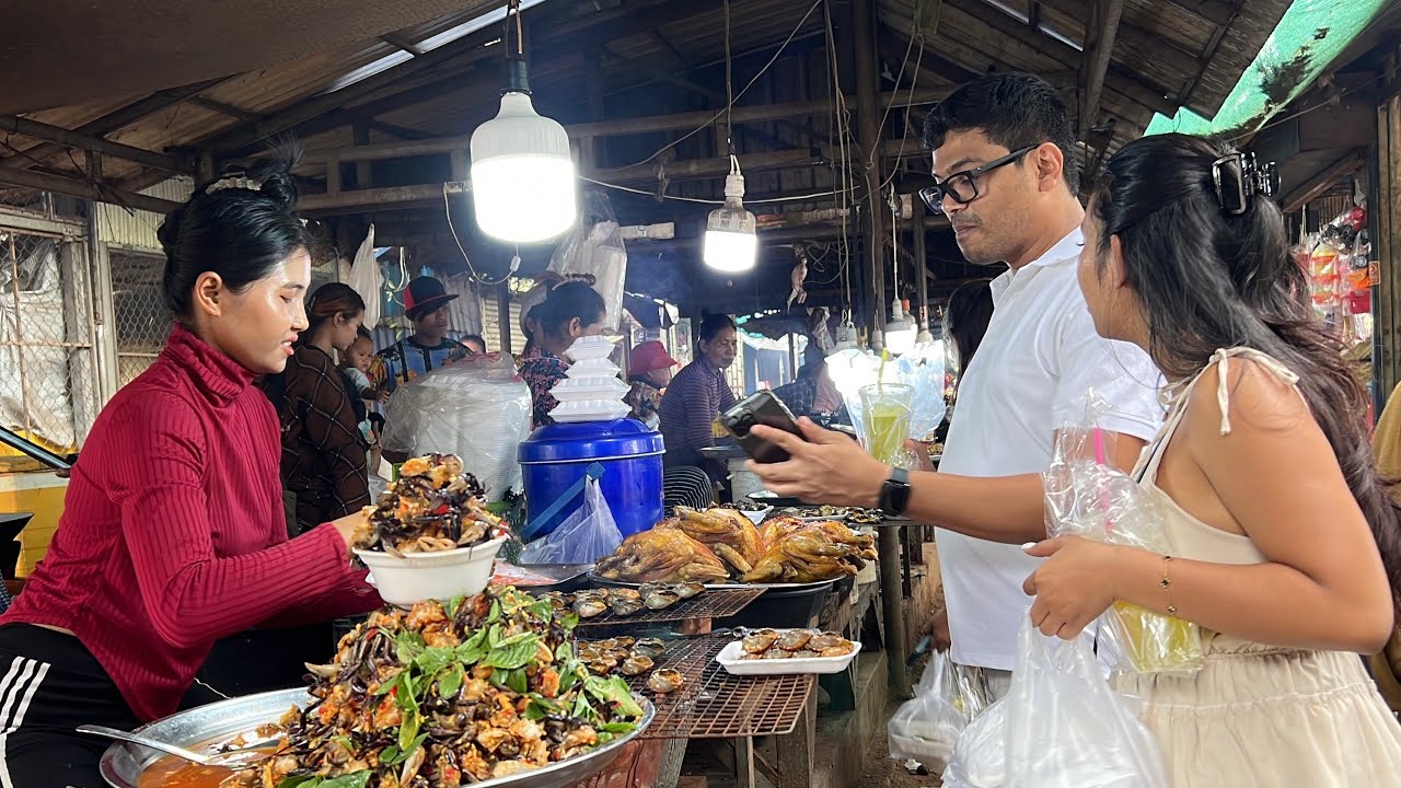 Amazing Countryside Food Tour - Grilled Octopus, Chicken, Fish, Frogs ...