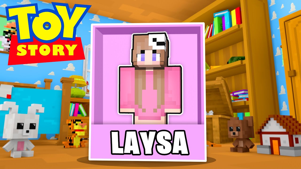 LAYSA virou UM BRINQUEDO e PRECISA FUGIR para SOBREVIVER no MINECRAFT ...