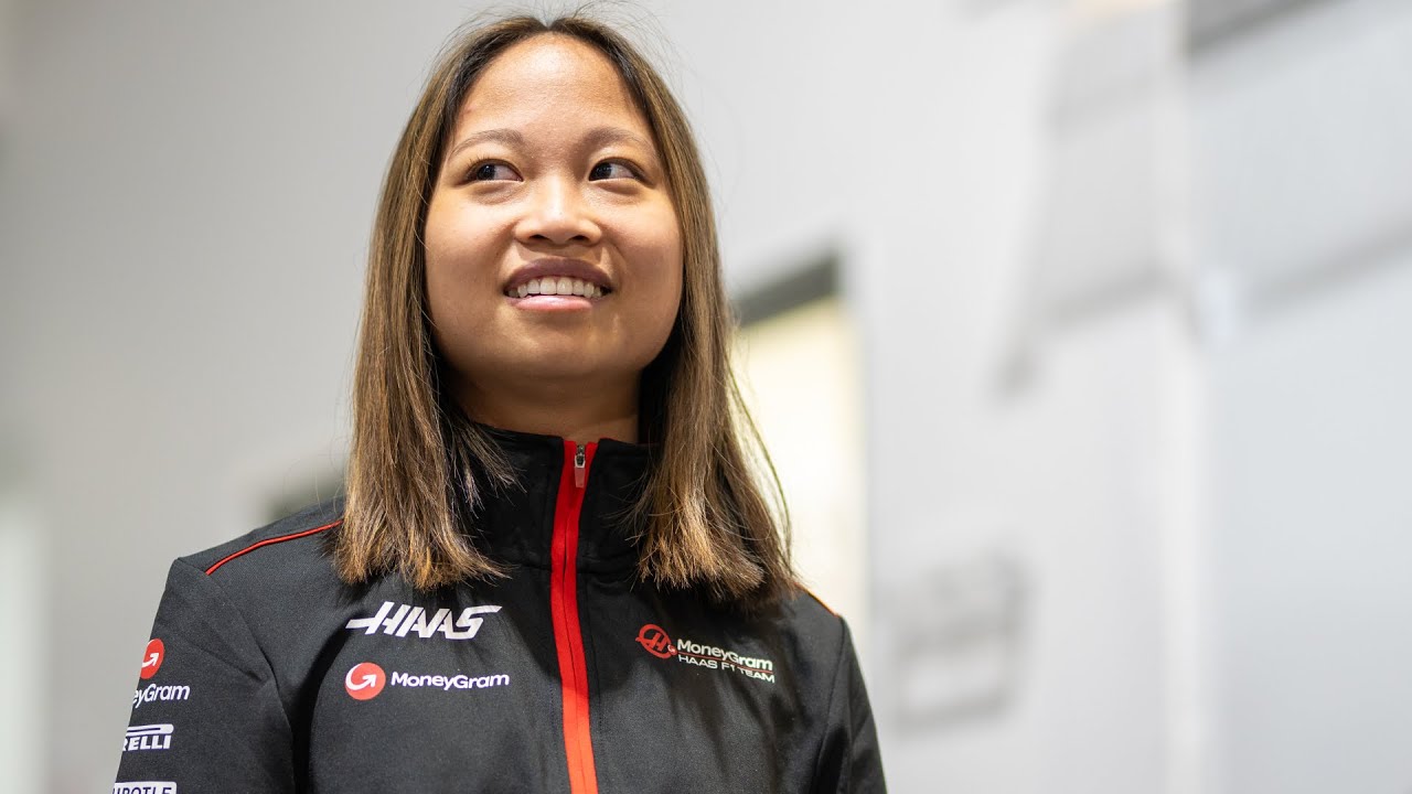 American Chloe Chambers to race in the F1 Academy - YouTube