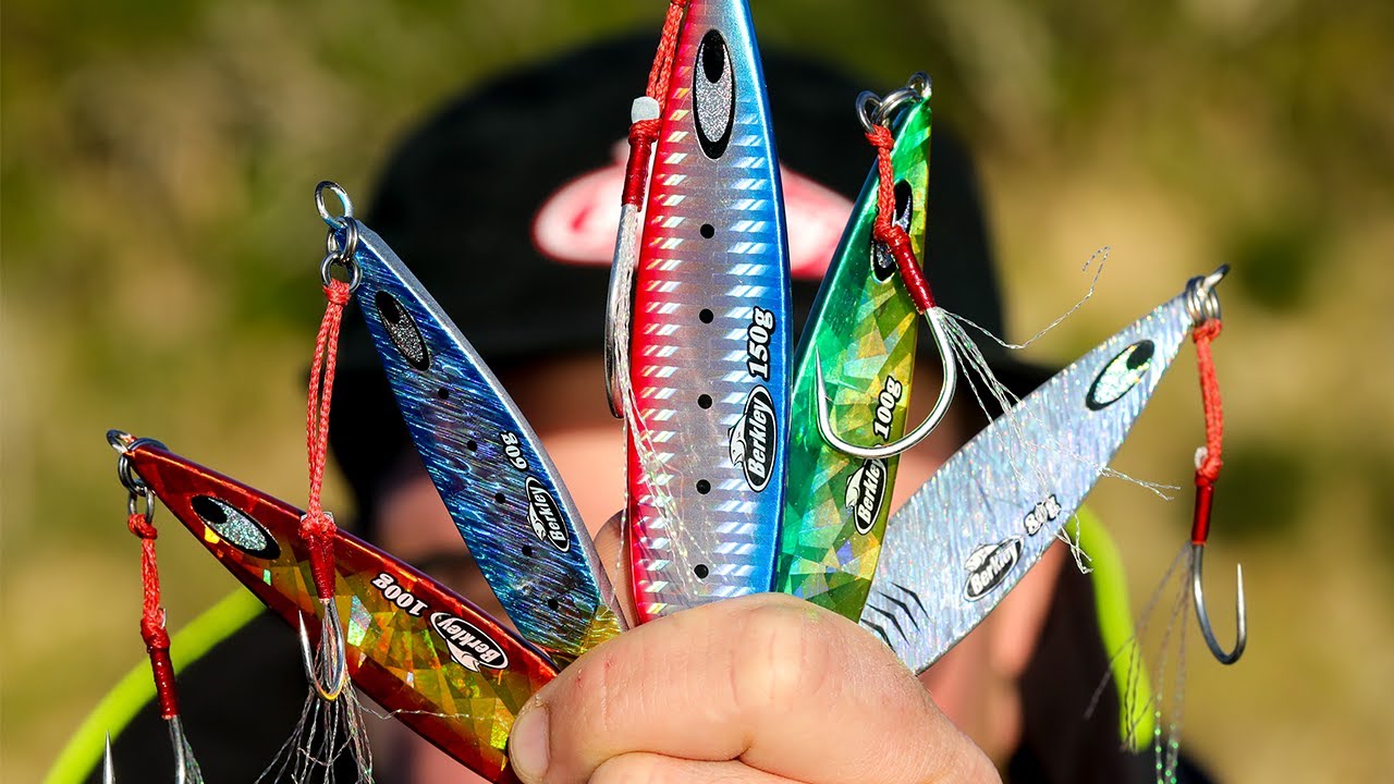 "I love jigging" - Berkley Skid Jig Put To The Test - YouTube