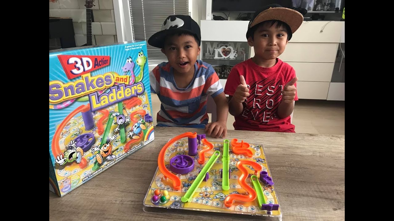 Lets play Retro-Board Game Snakes and Ladders 3D - YouTube