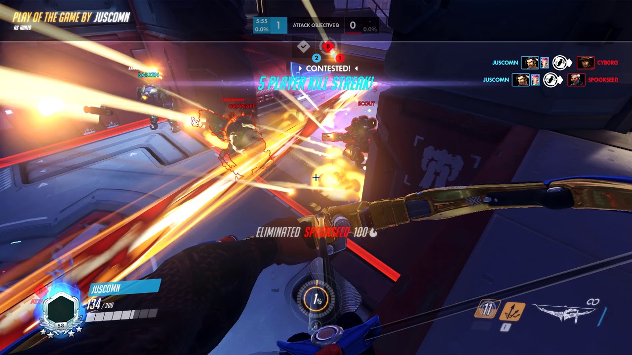 Mostly skill, and a lot of revenge! - YouTube