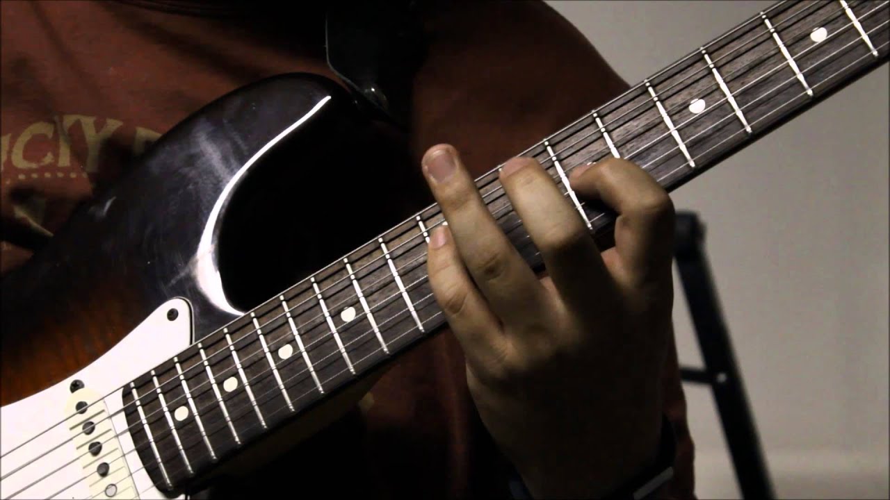 C Mixolydian Scale (3 notes per string) guitar - YouTube
