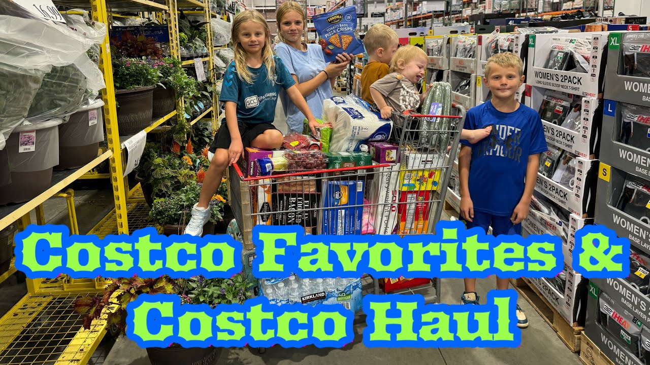 Costco Favorites | Costco Haul | Family of 7 Costco Groceries - YouTube