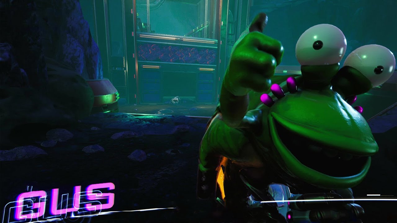 Meeting Gus, the alien talking shotgun. - YouTube