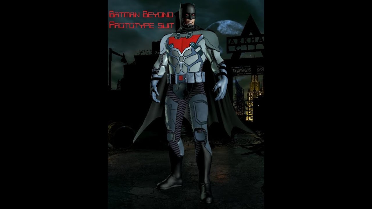 Batman Beyond Prototype Suit - YouTube