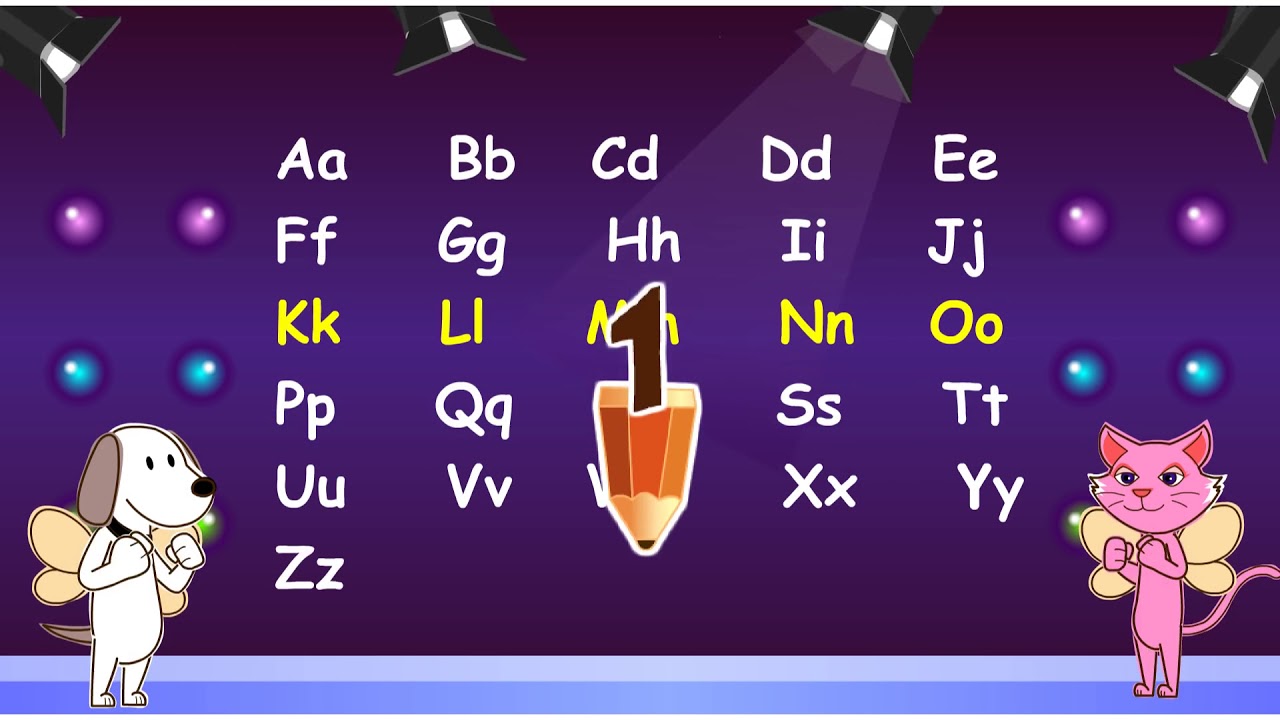 ABC Song 3 Alphabet Song English song for Kids Sing along - YouTube