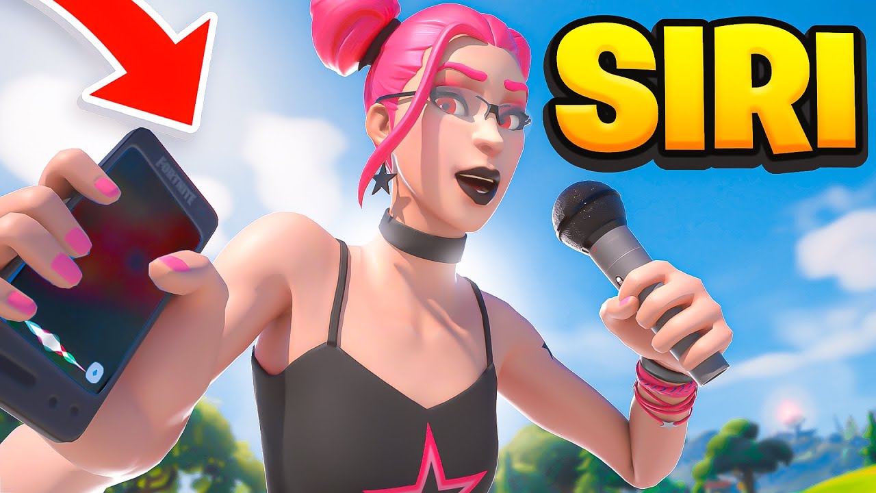 J'OBEIS A SIRI PENDANT UNE PARTIE SUR FORTNITE... - YouTube