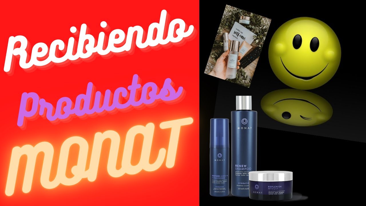 RECIBIENDO PRODUCTOS MONAT - YouTube