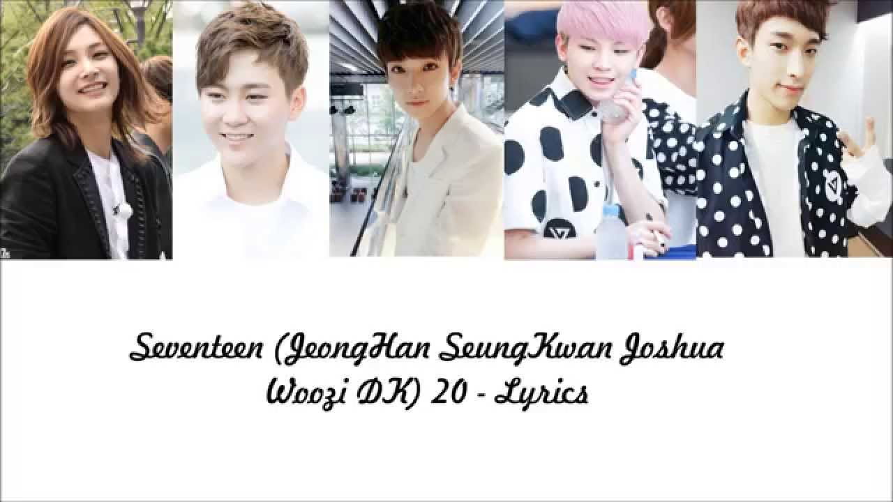 Seventeen - 20 (Color Code Lyrics) - YouTube