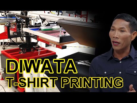 Diwata pinasok narin ang T-shirt Printing Business - upang madaming ...