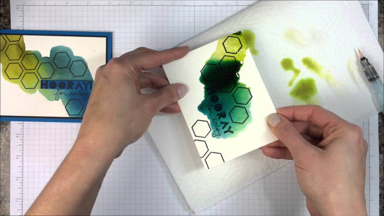 Watercolor Paper Technique - YouTube