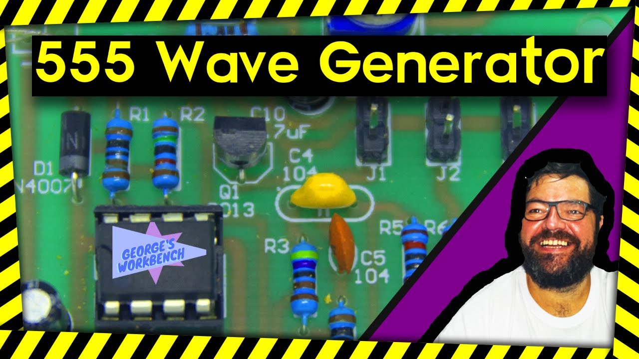 555 Wave Generator - CHEAP Kit Build and Test - YouTube