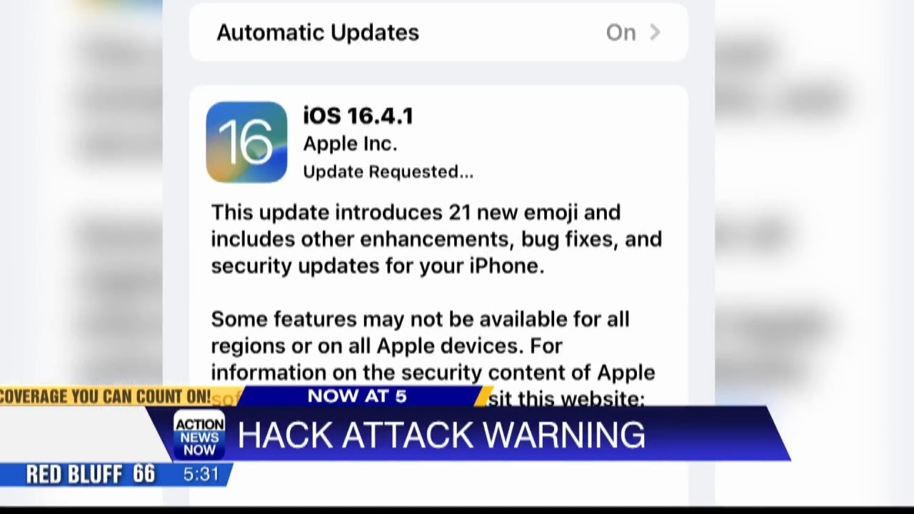 Apple issues warning to its users to update software to prevent hackers ...