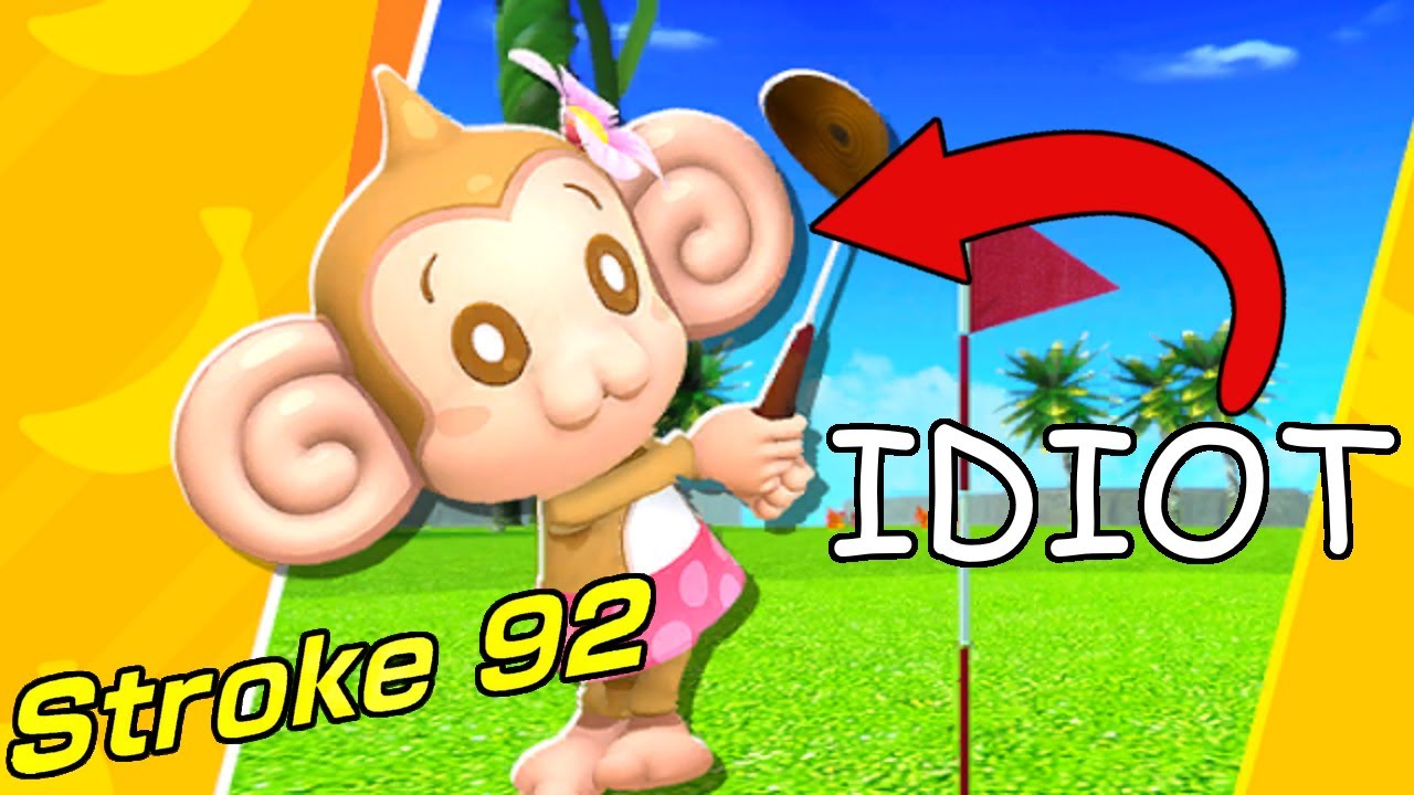 Monkey Golf, But I Can Only Use The Driver - YouTube