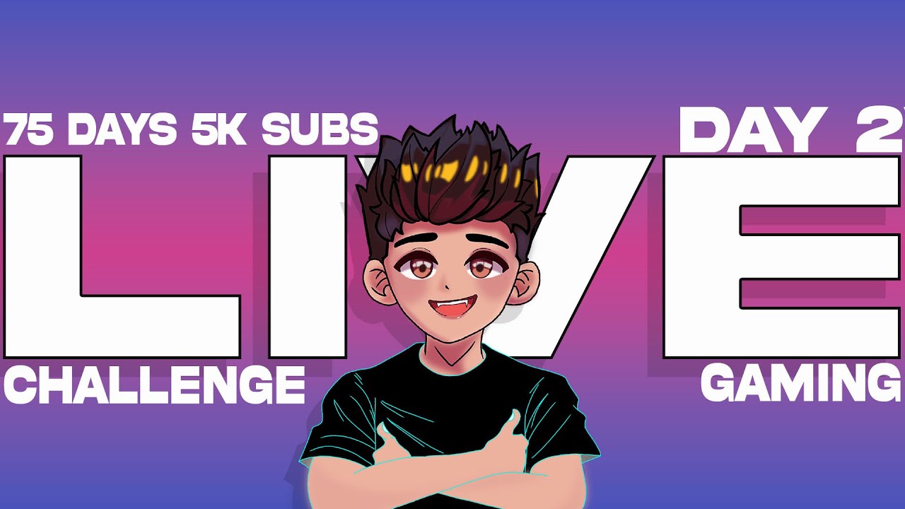 75 DAYS 5k CHALLENGE playing EVERY GAME #gamechallange #75dayschallenge ...