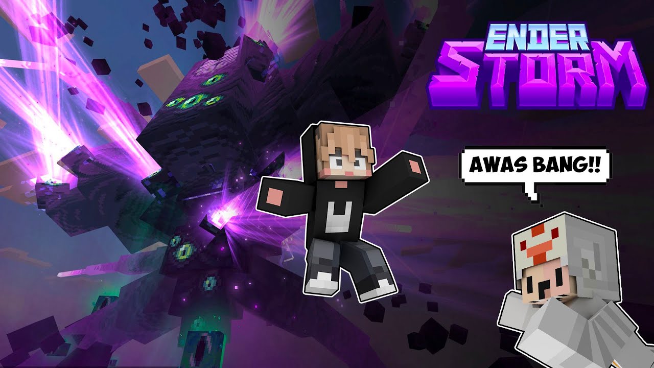 GAWAT !! KITA HARUS MENGALAHKAN ENDER STORM YANG MENGUASAI DUNIA ...