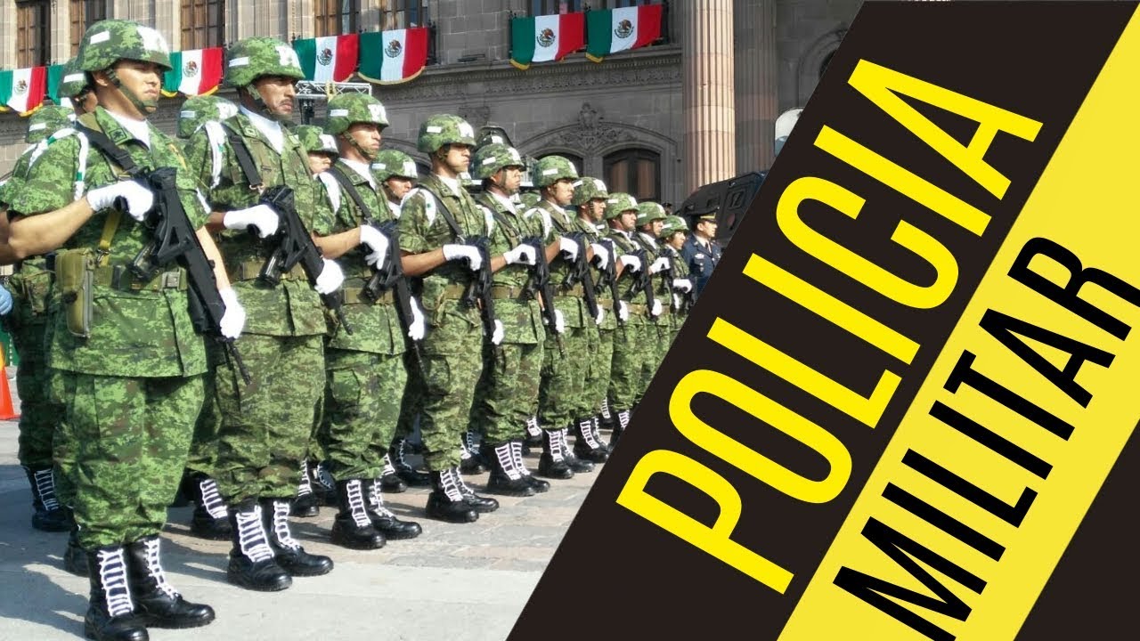 Policía Militar Mexicana En Acción 2017 | Mexican Military police - YouTube